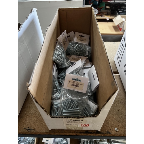 box of screws in bags large amount