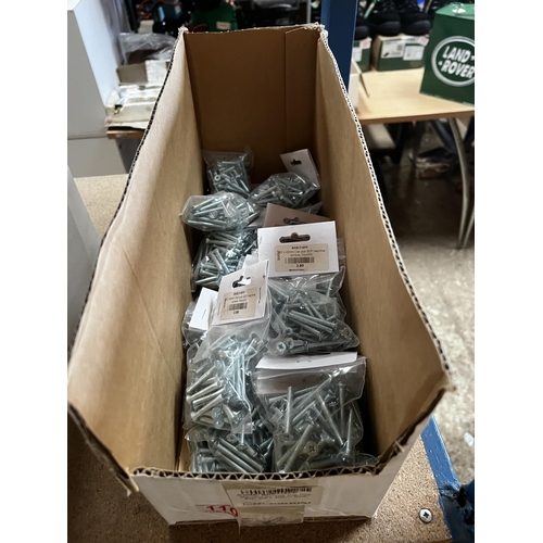 box of screws in bags large amount