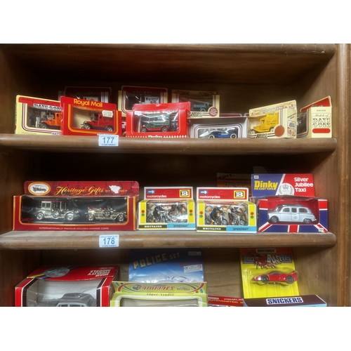 shelf boxed vehicles