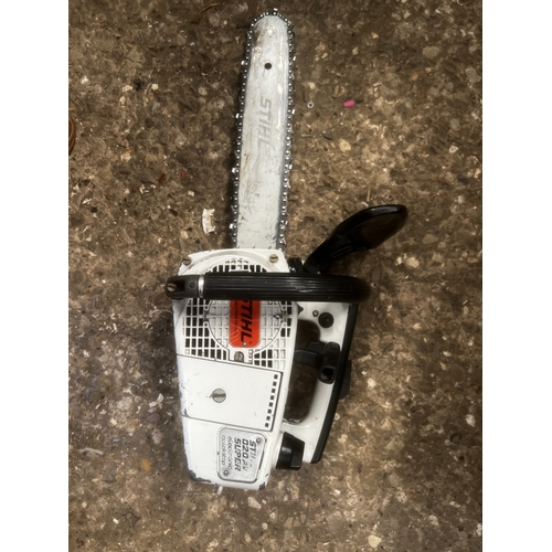 (169) stihl 020 av super chainsaw s/n 113322709 non runner