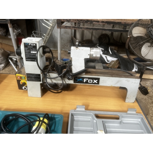 table top fox lathe