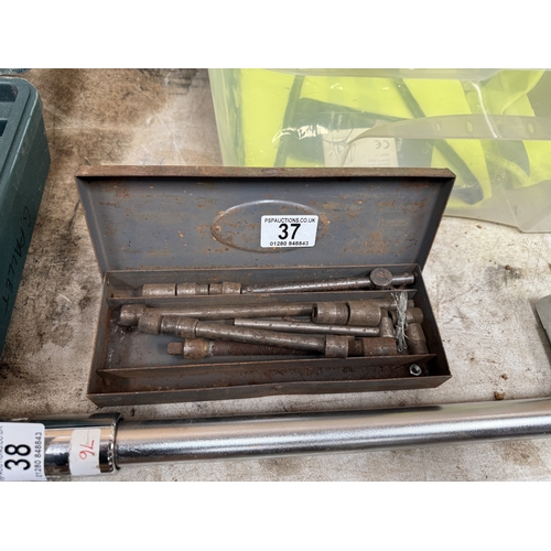 Britool tin + contents