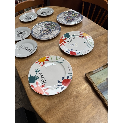 pair of picasso plates