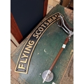 large Flying Scotsman sign