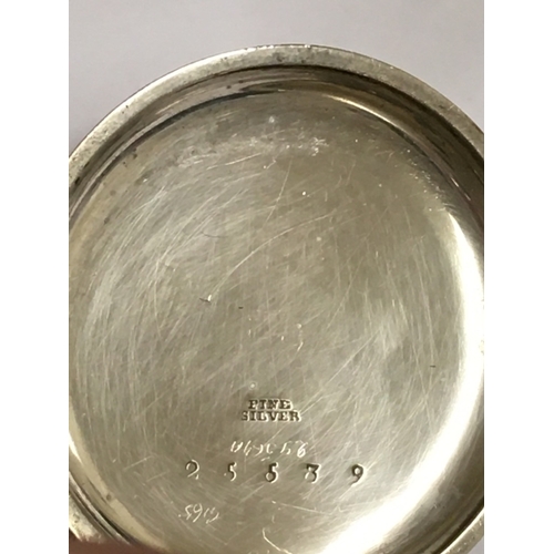 A SUFFRAGETTE POCKET WATCH WITH 'VOTES FOR WOMEN' LOGO WITH SILVER ...