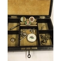 A SUFFRAGETTE POCKET WATCH WITH 'VOTES FOR WOMEN' LOGO WITH SILVER ...