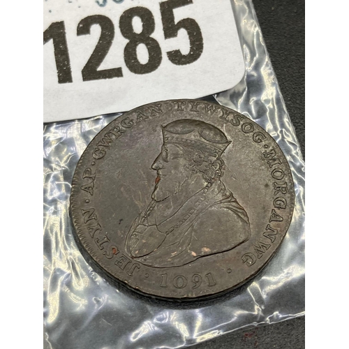 Half penny token 1795