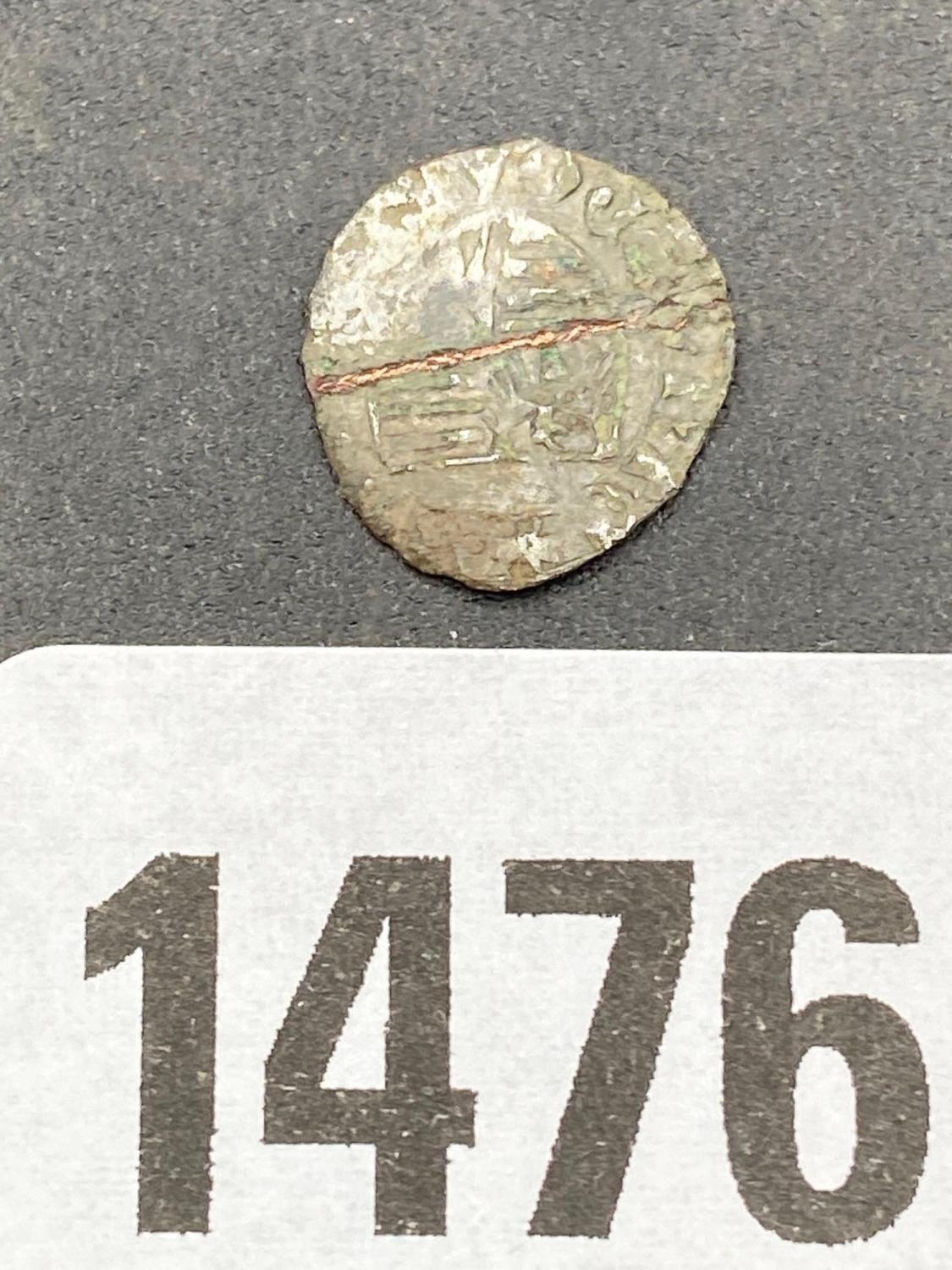 Silver hammered Medieval Crusades coin