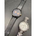 Two gents multi dial watches