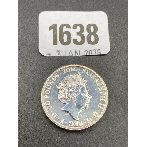 GB 20 Pound Coin 2016