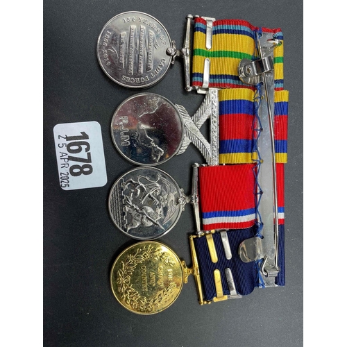Pingat Jasa Malaysia medal and Royal Navy cold war group