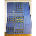 Whitman folders with some coins