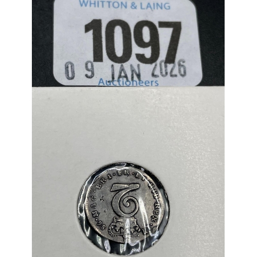 Silver two pence 1786, better grade