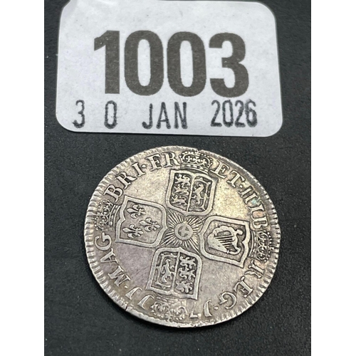 Shilling 1711, better grade