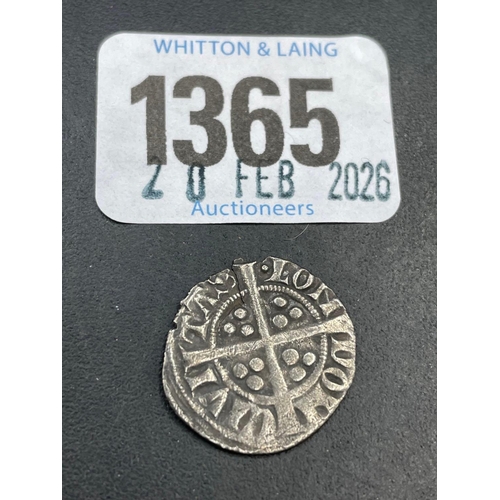 Silver Edward I Long Cross coin 1272-1307