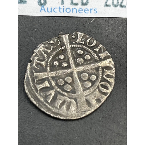 Silver Edward I Long Cross coin 1272-1307