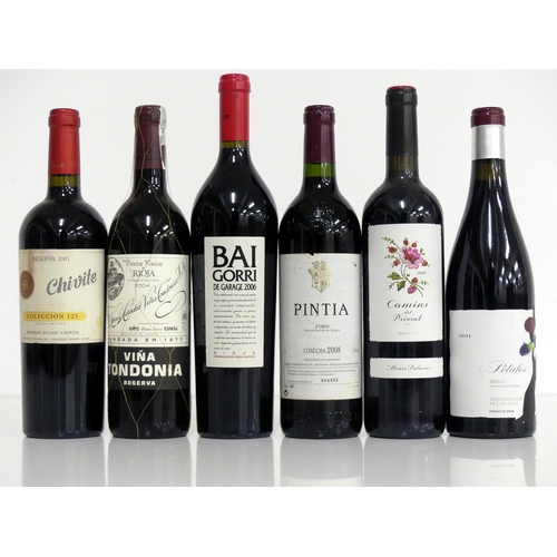 1 bt Chivite Coleccion 125 Navarra Reserva 2001 i.n, faded/sl stl 1 bt ...