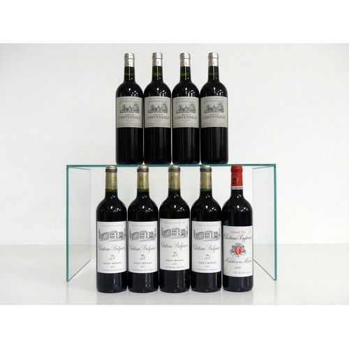 4 bts Ch. Cantemerle 2010 Haut-Médoc Grand Cru Classé hf, vsl ntl 4 bts ...