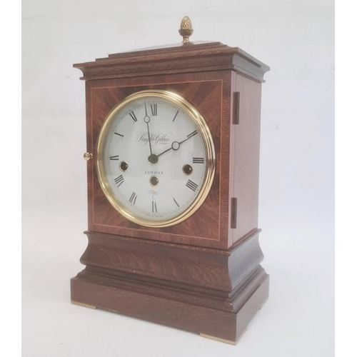 Kieninger reproduction mahogany bracket clock retaileded by Knight ...
