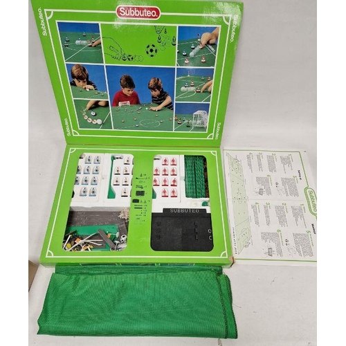 Boxed Subbuteo football game together with a Subbuteo grandstand and a ...