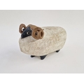 Studio pottery model of a ram, possibly by Peter Crotty (with Rosemary ...