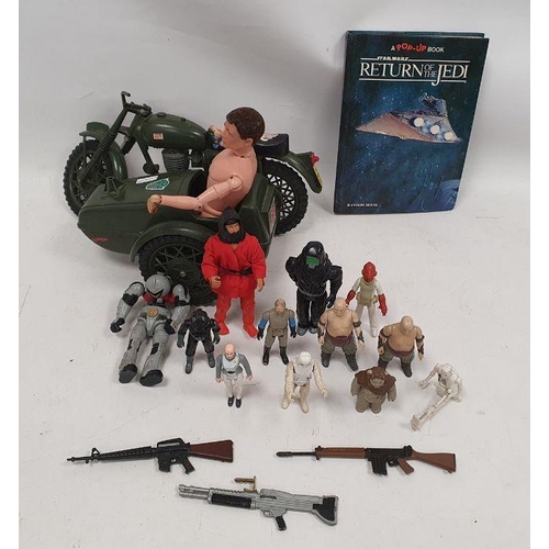 Action Man Transport Command Bike with sidecar, Palitoy Action man with ...