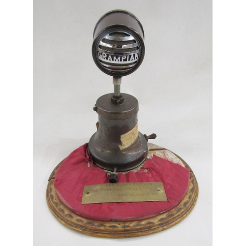 Grampian DPL PA radio microphone by repute used by Sir Winston ...
