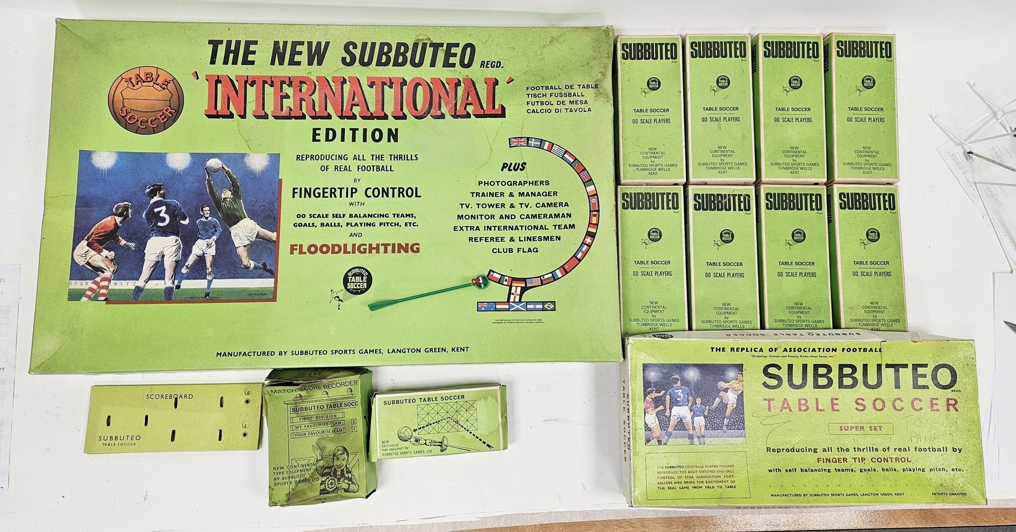 New Subbuteo table soccer International edition, Subbuteo table soccer ...
