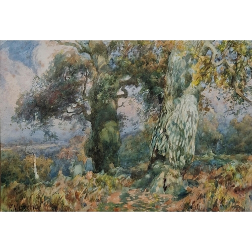 Frederick Mercer (1850-1939) Watercolour "Early Autumn", signed lower ...
