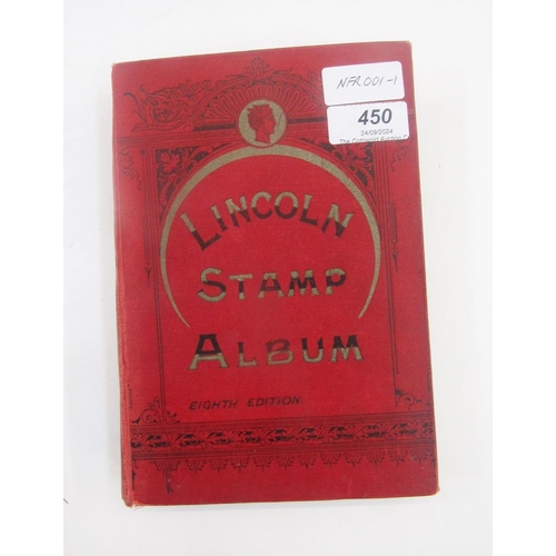 GB & World Stamps: QV-KGV collection in 226 page red Lincoln album, 8th ...