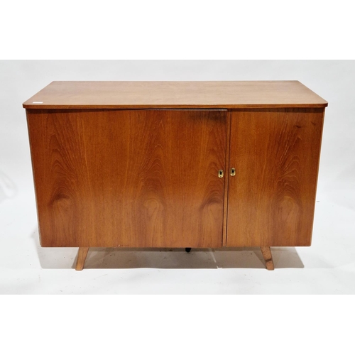 Mid-century retro teak Magic Box desk in the manner of Mummenthaler ...