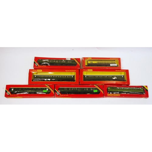 Sixteen boxed Hornby 00 gauge coaches to include R.425 BR inter-city ...