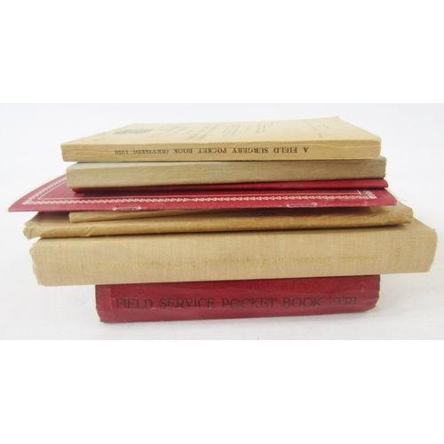 WWII chrome field surgery kit in canvas bag and a field surgery pocket ...