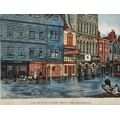 WHB Watercolour drawing "The Bristol Floods; March 1889, Broadmead ...