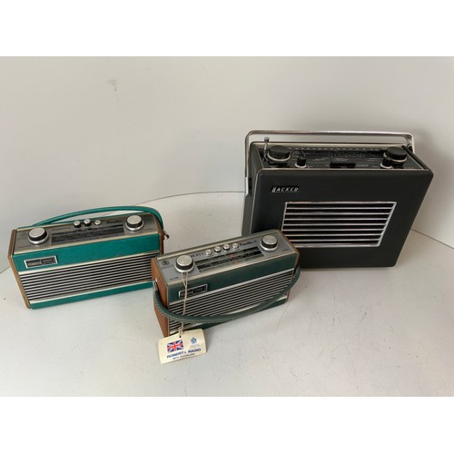 Roberts Rambler, Rambler 2 and Hacker VHF Herald Radios