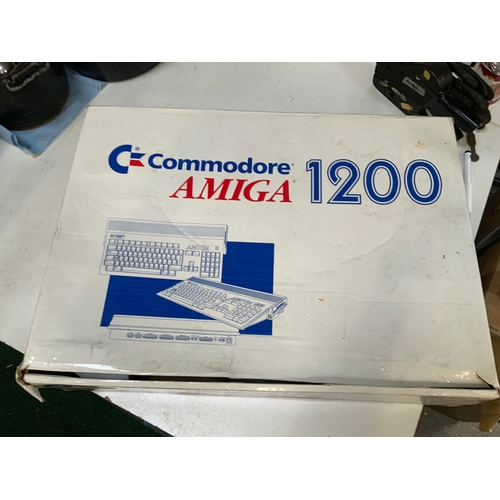 Boxed Commodore Amiga 1200 Computer with Power Supply