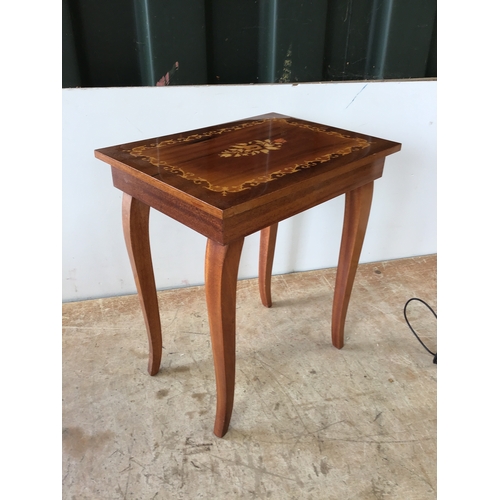 Musical Sewing Box on Legs