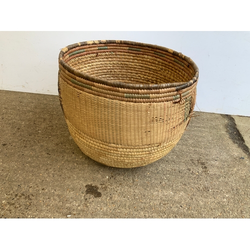 Large Rattan Basket