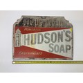 Enamel Sign - Hudson’s Soap