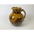 William Fishley Holland, Clevedon Somerset Slipware Pottery Jug ...
