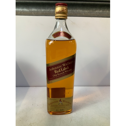 Litre Bottle of Johnny Walker Whiskey