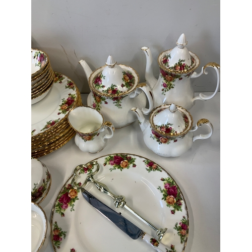 Large Quantity of Royal Albert Old Country Roses China