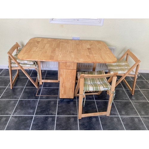 Folding Table and Chairs