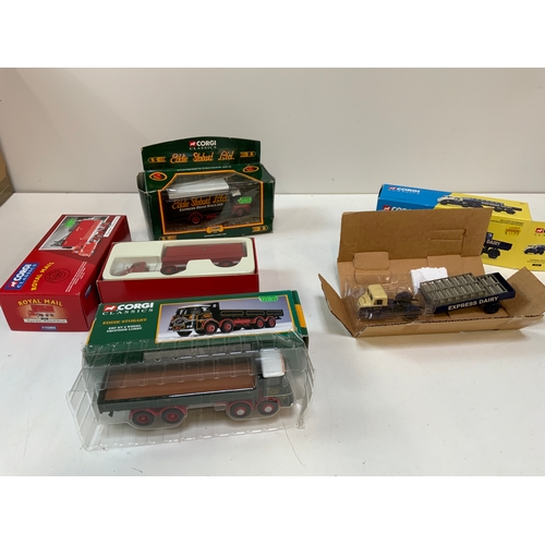 4x Boxed Corgi Model Lorries