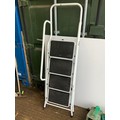 Ladder with Safety Rail