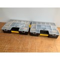 Stanley Plastic Storage Boxes and Contents