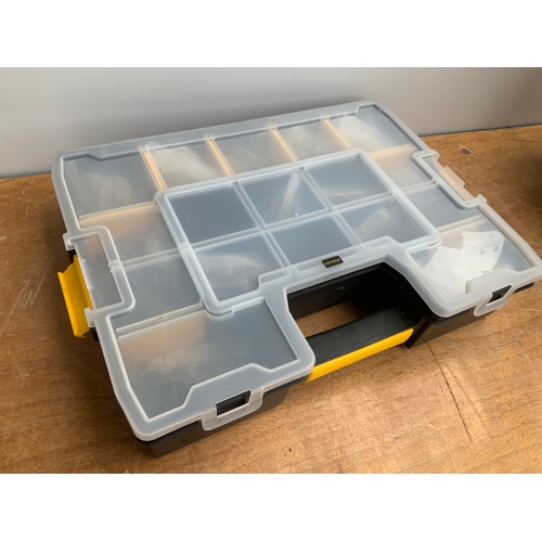 Stanley Plastic Storage Box and Contents