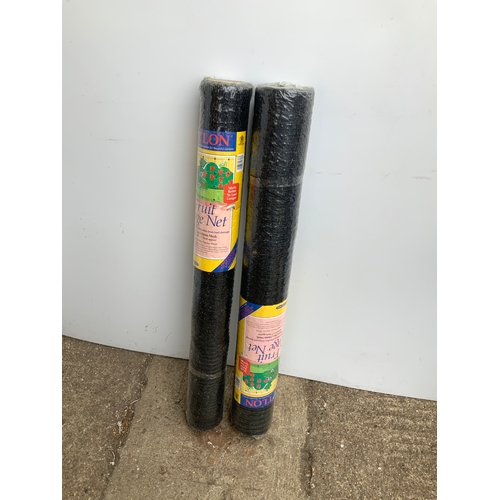 2x Rolls of Garden Netting
