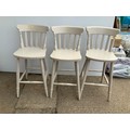 3x High Back Stools