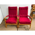 2x Cintique Armchairs